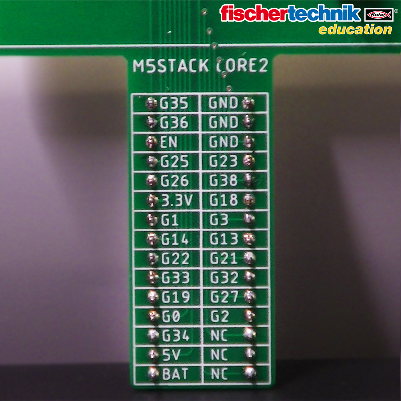 M5Stack core2 ブレッドボードコンバーター｜フィッシャーテクニック・エデュケーション